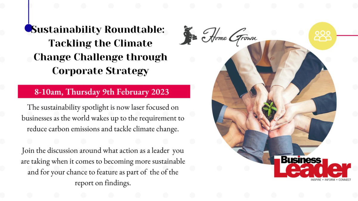 Sustainability Roundtable: Tackling the Climate Change Challenge through Corporate Strategy ...